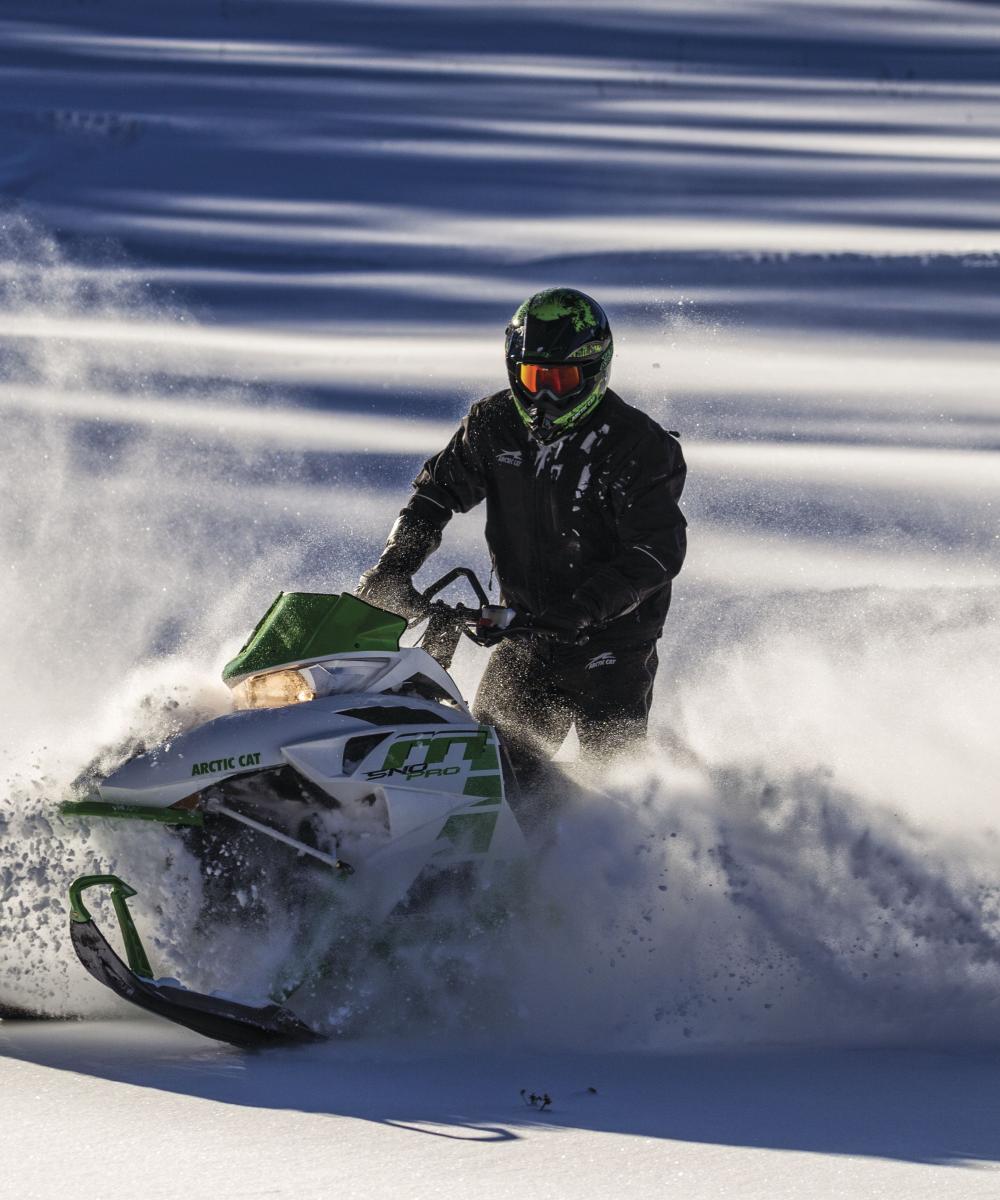 SNOWMOBILE - guided sled tours